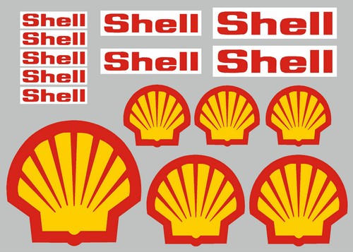 Shell Stickers/Decals - 15 High Quality Printed and Cut Stickers | eBay