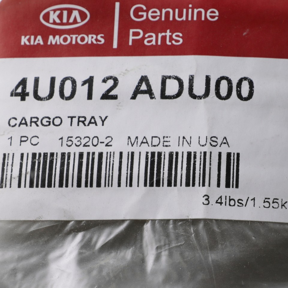 OEM NEW All Weather Waterproof Cargo Tray Liner 11-14 Kia Optima 4U012 ...