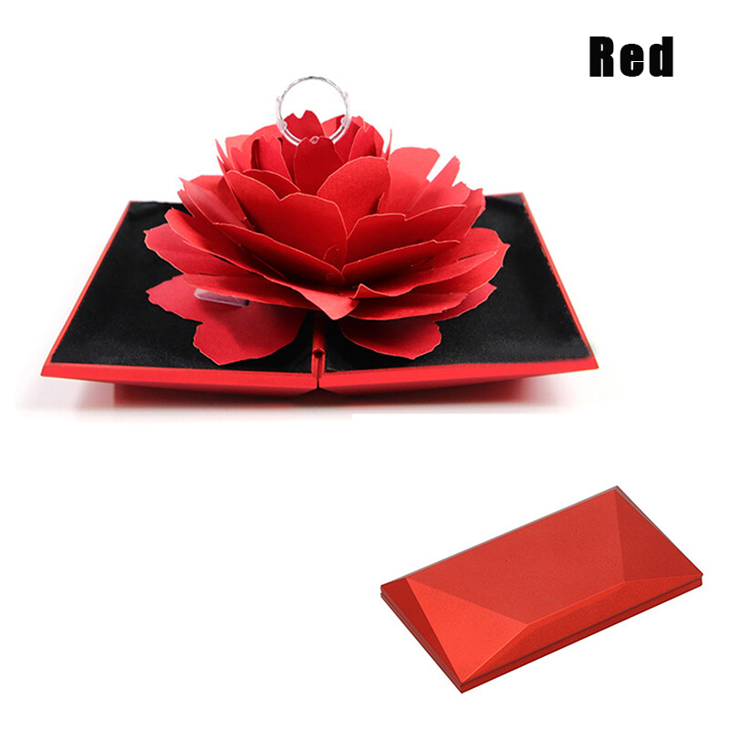 Creative Ring Box Small Ring Case For Proposal Engagement Wedding ...