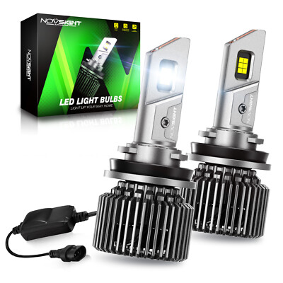 NOVSIGHT H11 H8 LED Headlight Fog Light Bulb 22000LM High Brightness ...