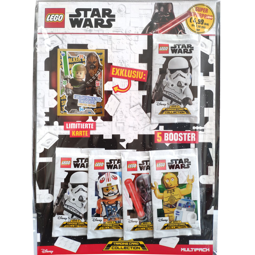 LEGO Star Wars - Serie 2 Trading Cards - 1 Multipack(zufällige Auswahl ...