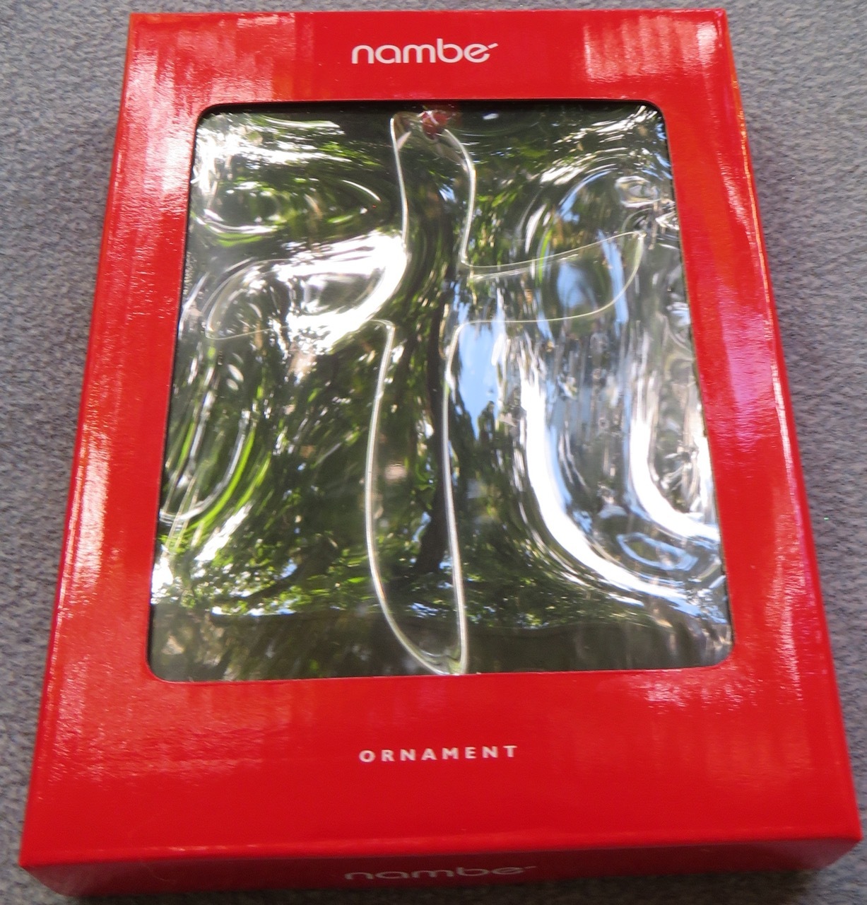 Nambe Metallic Cross Christmas Ornament New in Box | eBay