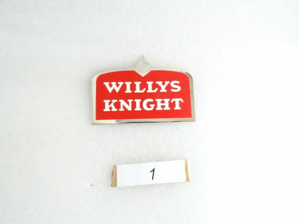 Fits Vintage Willys Knight Radiator Badge / Emblem (Replica) | eBay UK