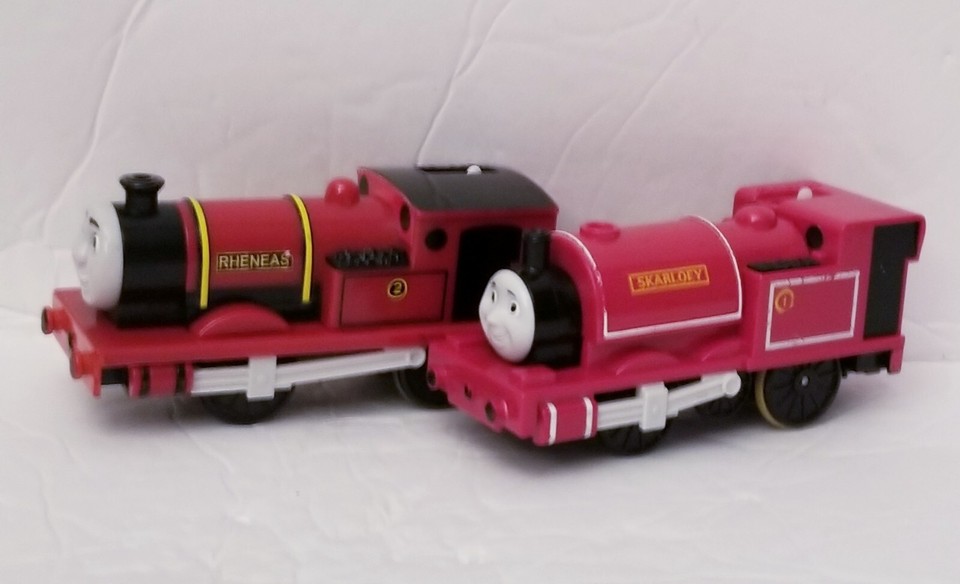 2005 Thomas & Friends Trackmaster Rheneas And Skarloey Motorized Train ...