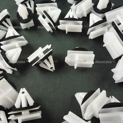 20 Fender, Spoiler & Roof Rack Moulding Clip With Sealer Nylon 11518988 ...
