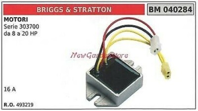 Regulator Voltage Briggs&stratton Engine Series 303700 Mens 8 A 20HP ...