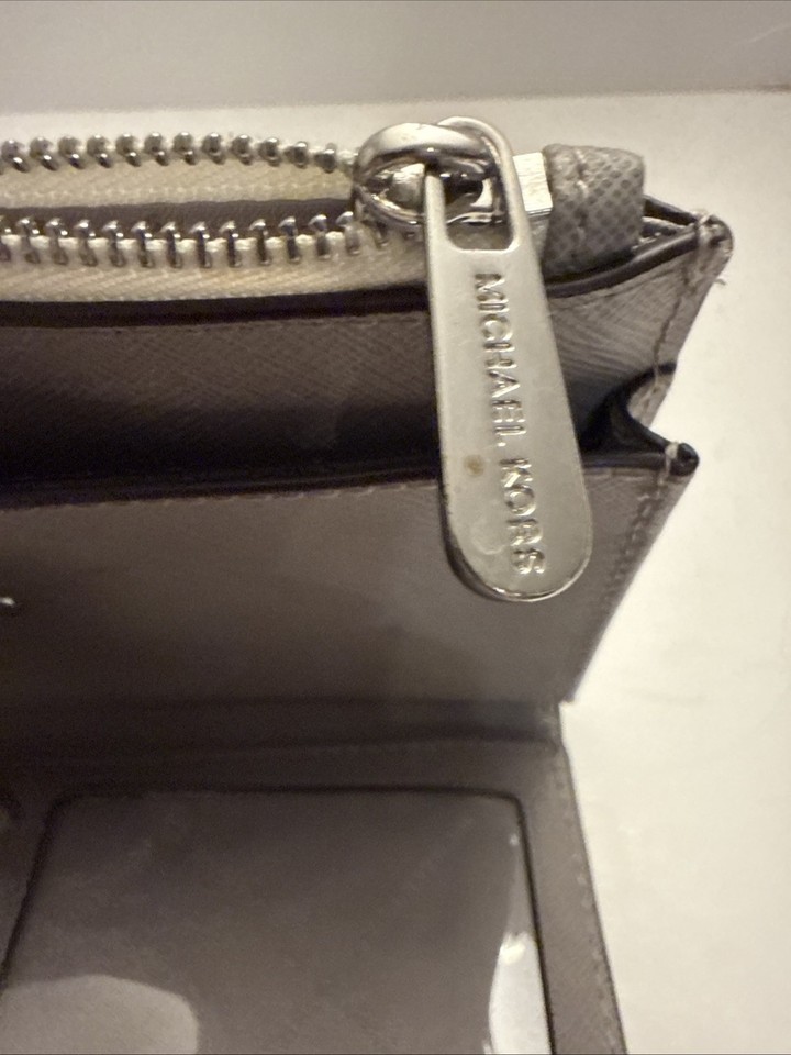 MICHAEL KORS JET SET TRAVEL DOUBLE ZIP WALLET PHONE CASE WRISTLET ...