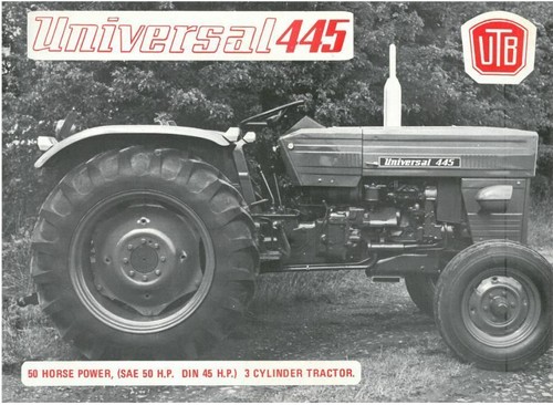 UTB UNIVERSAL 445 530 TRACTOR WORKSHOP SERVICE REPAIR MANUAL | eBay