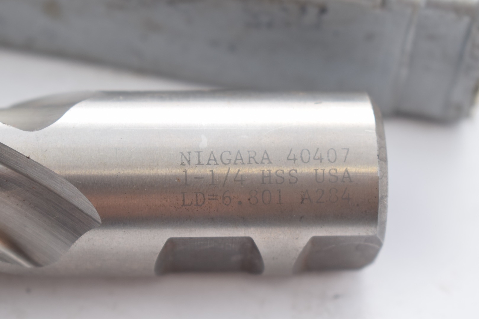 Niagara Cutter N40407 1-1/4'' Size, 2'' LOC, 4 Flute, High Speed Steel ...