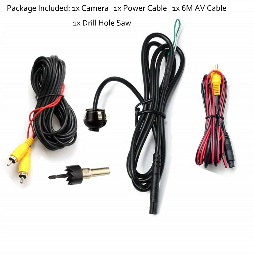 360° Reverse Camera HD Car Front Side Rear View Parking Night Vision ...