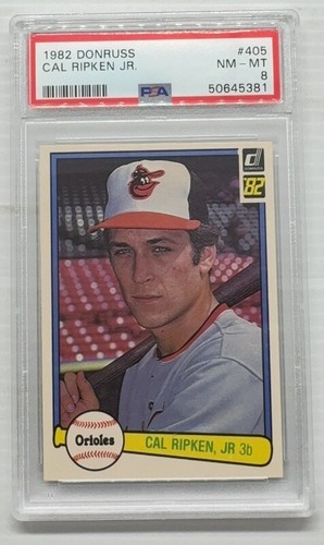1982 Donruss Cal Ripken Jr Rookie Card RC #405 PSA 8 NM-MT Orioles | eBay