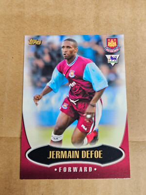 2002-03 Topps Premier Gold #WH5 Jermain Defoe West Ham United England ...