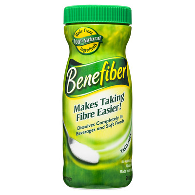 Benefiber 261G Relief of Constipation 100% Soluble Fibre Supplements ...