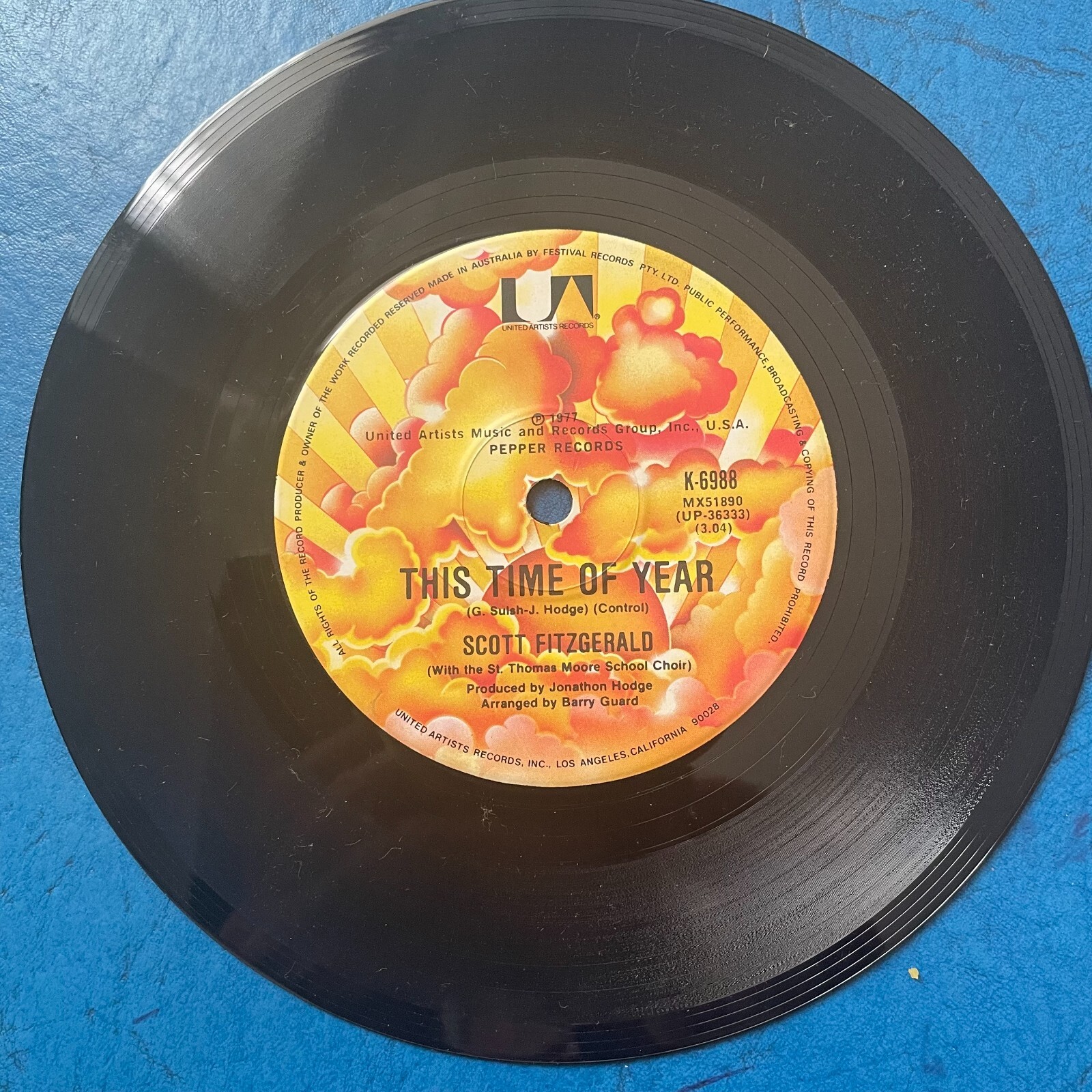 Scott Fitzgerald & Yvonne Keeley - If I Had Words - 7 inch vinyl record ...