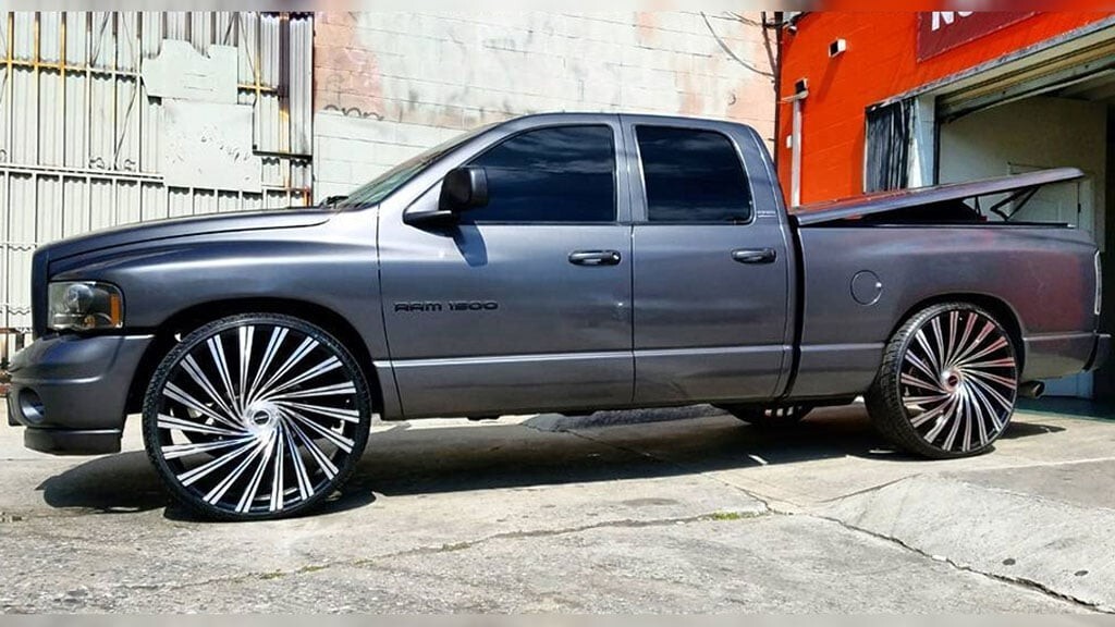 Dodge Ram On 28 Inch Rims