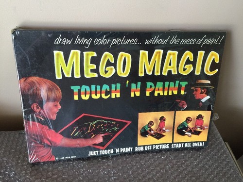 RARE Vintage 1969 Mego Magic Touch n Paint Play Set FACTORY SEALED | eBay