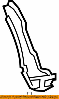 52592-12150 Toyota Seal, rear bumper side, lh 5259212150, New Genuine ...