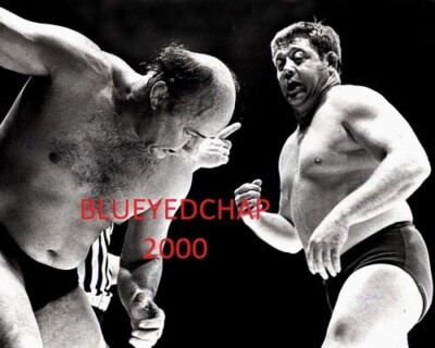 VERNE GAGNE VS RAY STEVENS WRESTLER 8 X 10 WRESTLING PHOTO AWA NWA | eBay