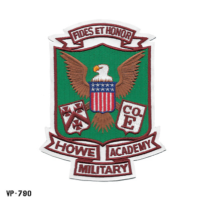 Howe Military School ~ Company "E" Patch "Fides Et Honor" ~ NOS ...