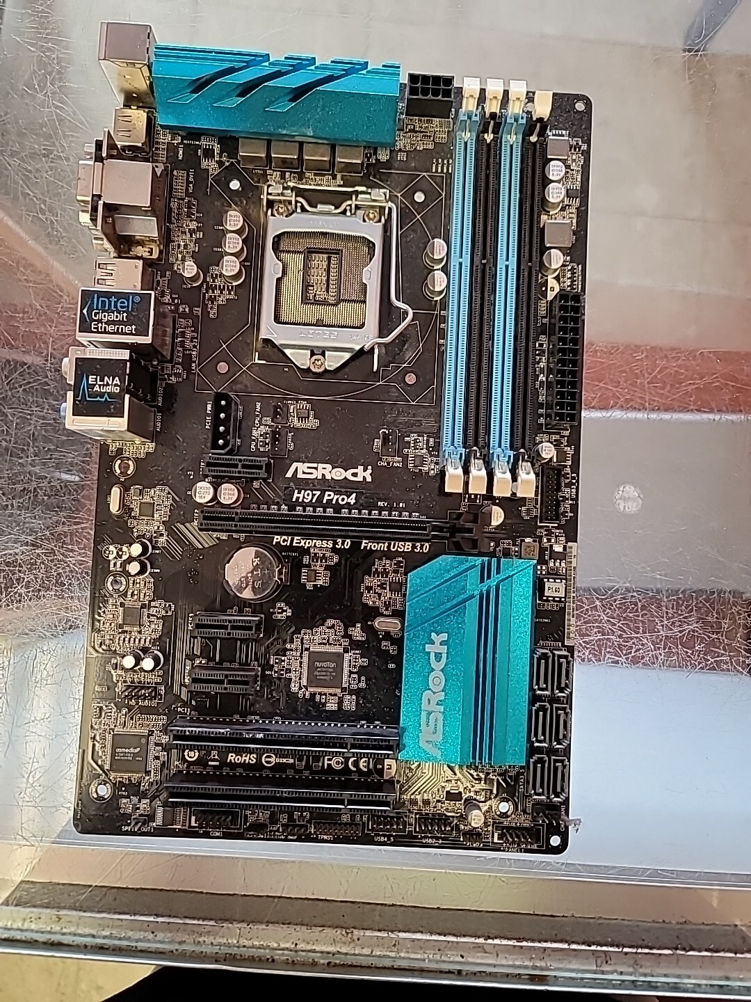 ASRock H97M Pro4 LGA1150 Desktop Motherboard Intel H97 mATX Mainboard ...