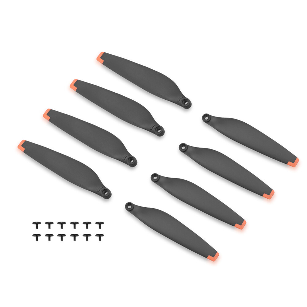 2 Pairs Mini Propellers Replacement TPU Drone Spare Propeller for DJI ...