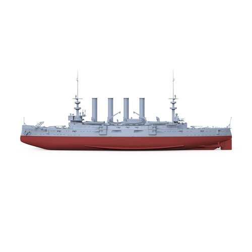 SSC400511S-A 1/400 Military Model Kit USN St.Louis Class Light Cruiser ...