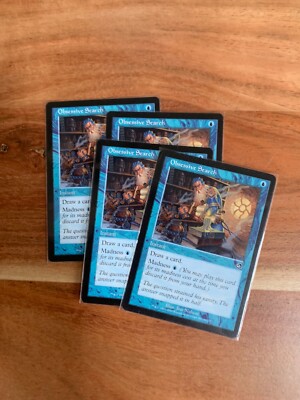 x4 MTG Obsessive Search LP Torment Magic the Gathering PLAYSET | eBay