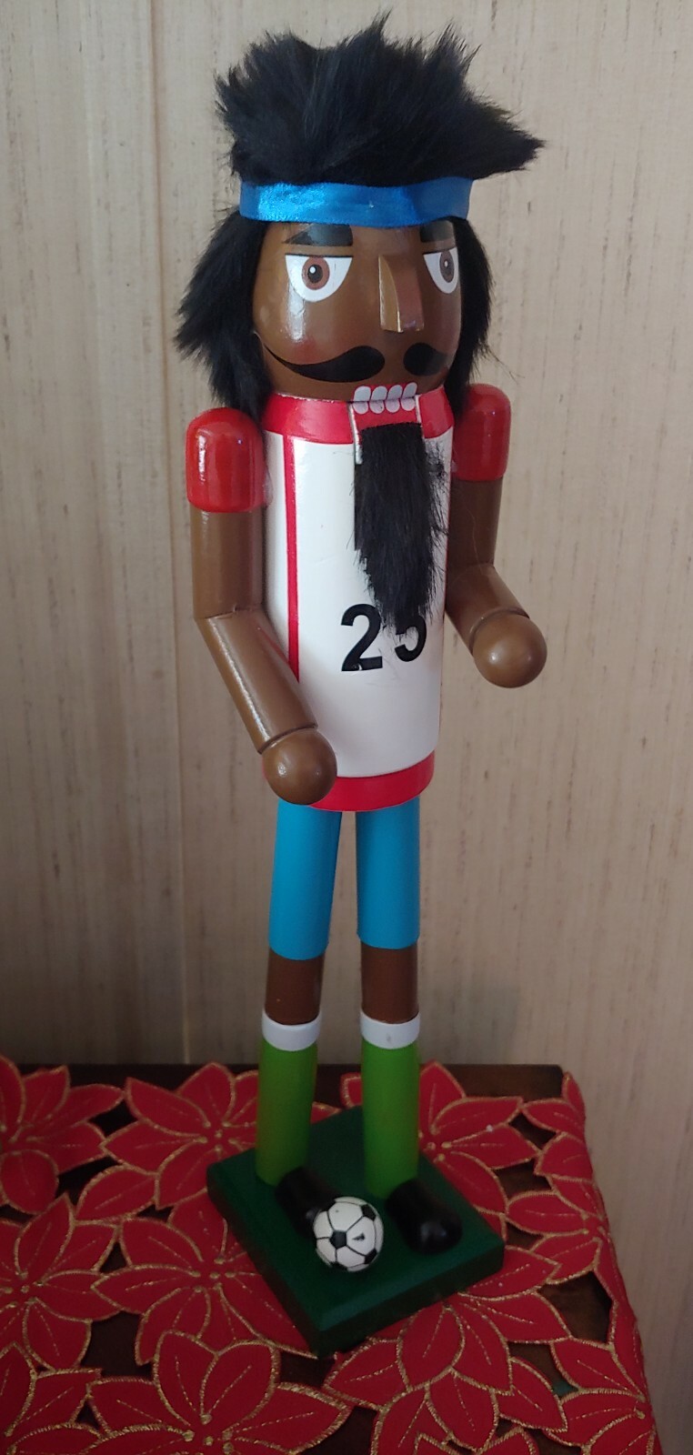 African American Christmas Nutcracker Soccer Ball Player ⚽ Sports | eBay