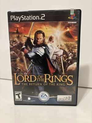 Lord of the Rings Return of the King Sony Playstation 2 PS2 Video Game ...