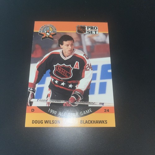 1990-91 Pro Set #346 Doug Wilson Chicago Black Hawks | eBay