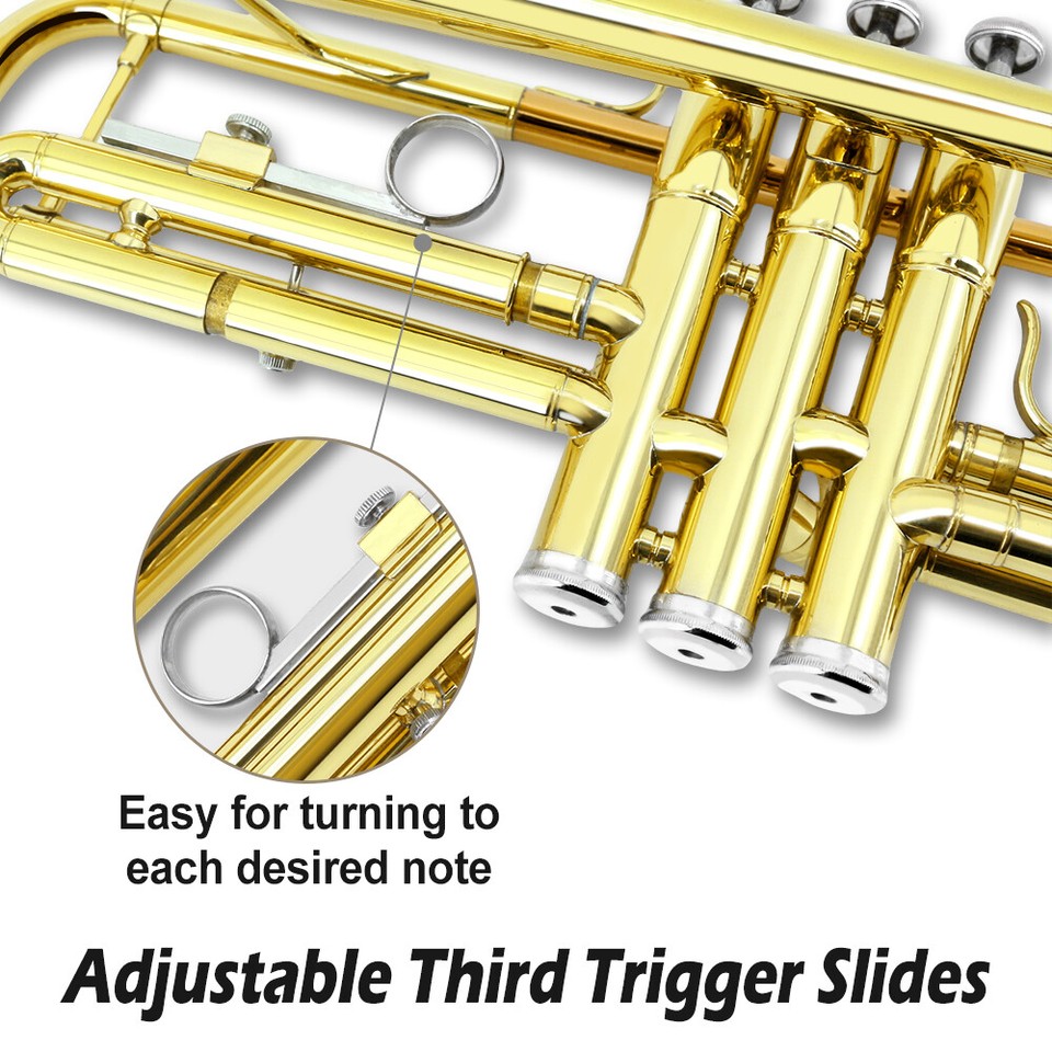 Bb Trumpet Professional Standard Trumpet for student ensembles and ...