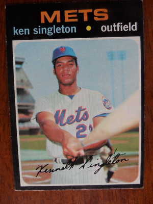 1971 TOPPS BASEBALL #16 KEN SINGLETON NEW YORK METS ROOKIE U-473 | eBay