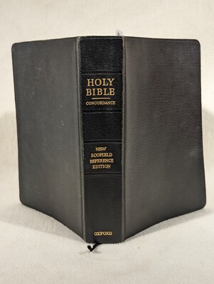 Holy Bible - Concordance - New Scofield Reference Edition ~ Vtg 1967 ...
