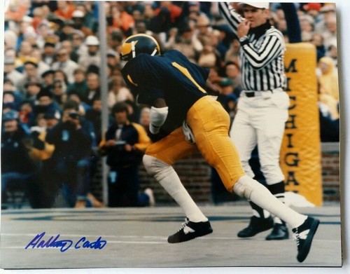 ANTHONY CARTER MICHIGAN WOLVERINES SIGNED 8"x10" PHOTO w/ COA | eBay