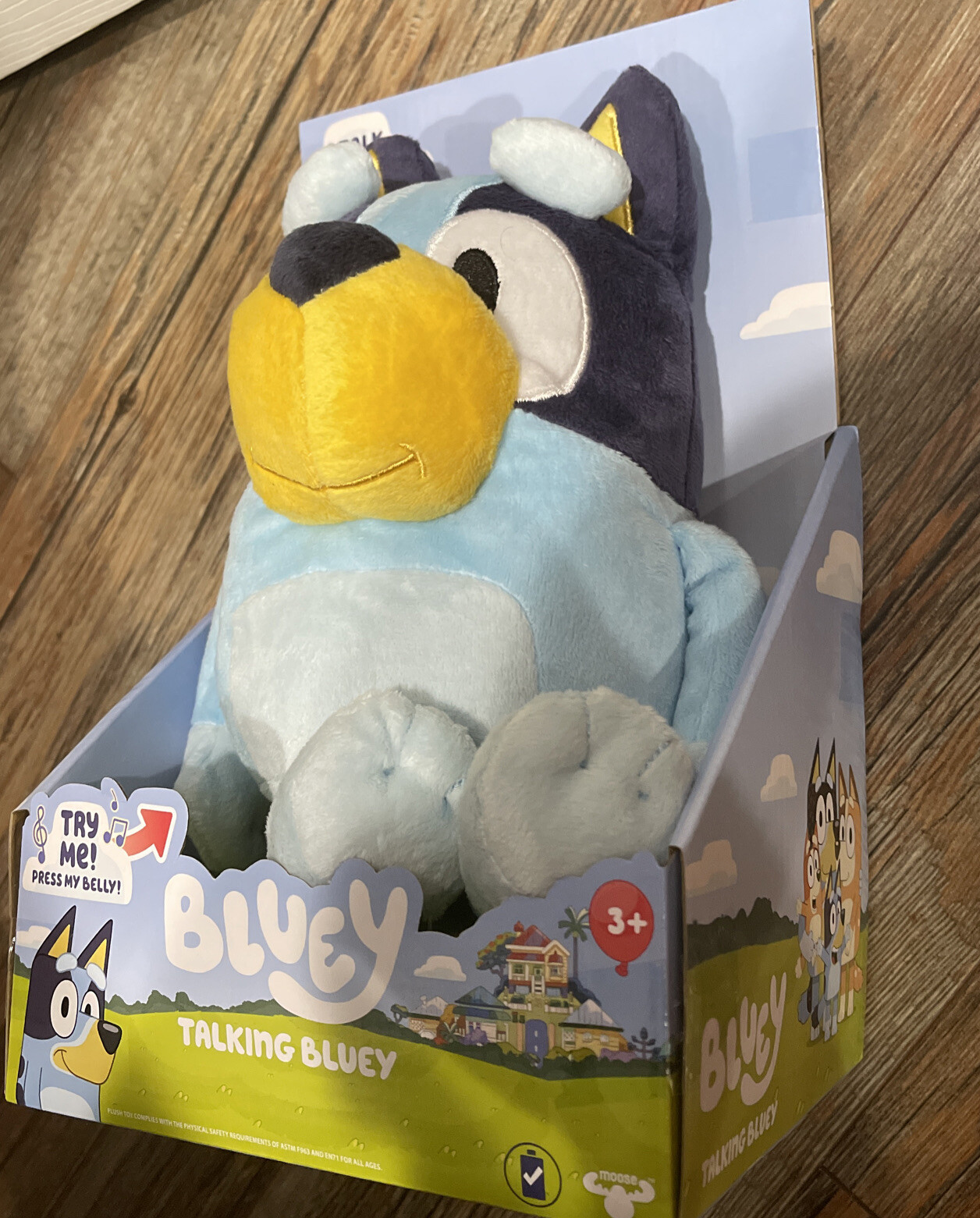 New Bluey Plush 12” Talking Bluey Toy- | Grelly USA