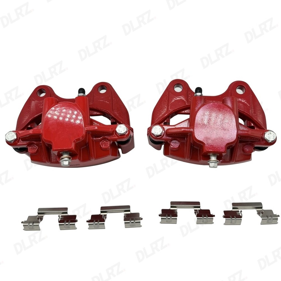 For 2007-2020 Cadillac Escalade S5030 Red Upgrade Rear Caliper x2 | eBay