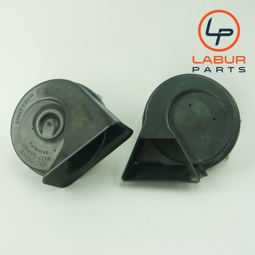 W209 03-09 Mercedes CLK Class High & Low Tone Siren Horns Horn Pair Set ...