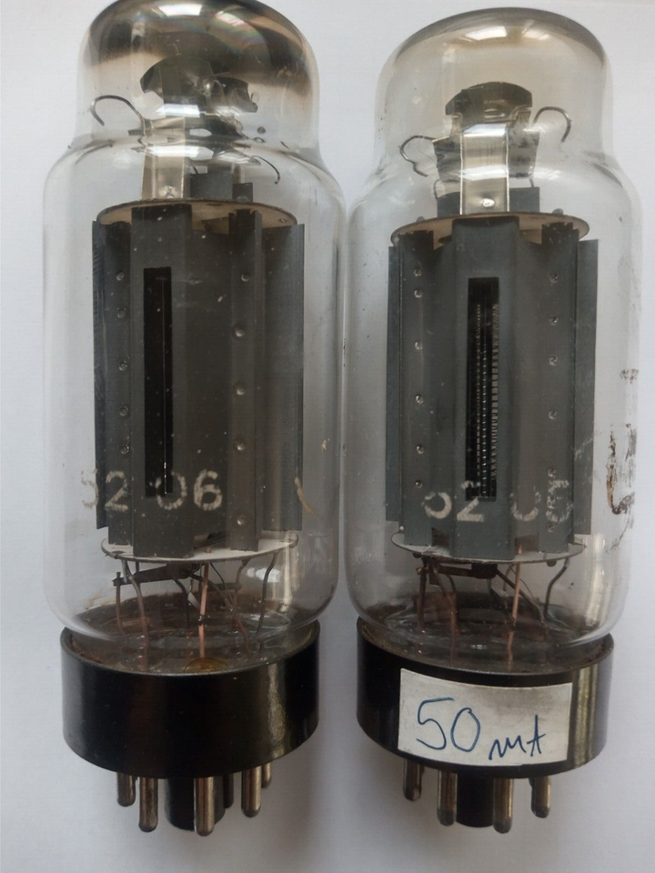 Rare Balanced Pair 6l6 RFT DDR tube amplifier el34 6l6g VT-115 CV1948 ...