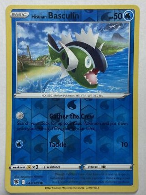 Pokémon TCG Basculin 043/189 - Astral Radiance - Common Reverse Holo | eBay