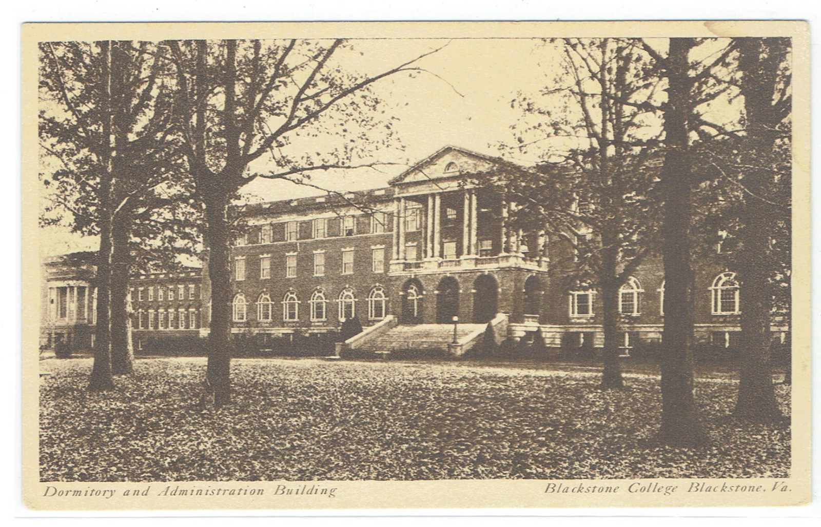 Blackstone Virginia Blackstone College Dormitory & Administration ...