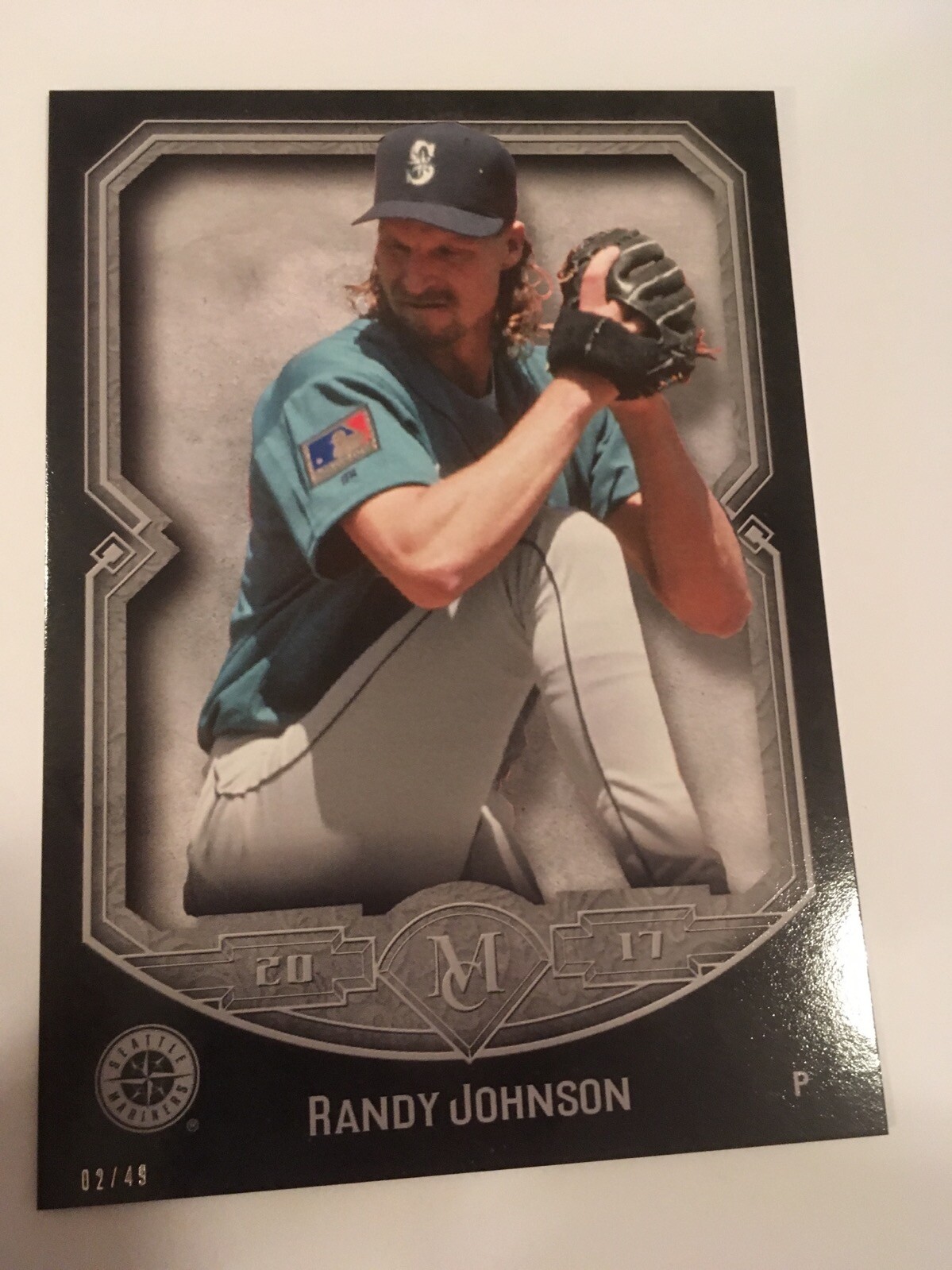 2017 Topps Museum Collection Jumbo 5x7 Randy Johnson Mariners 73 #’d ...