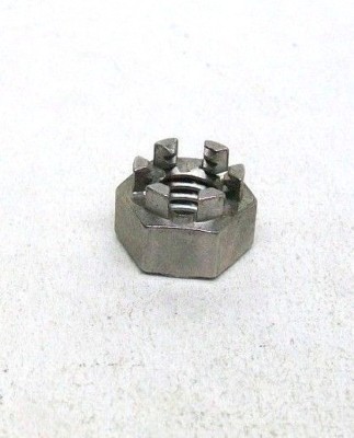 (1) NEW 3/8-16 18-8 STAINLESS STEEL COTTER PIN CASTLE NUT FREE SHIPPING ...