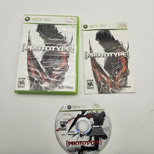 Prototype Xbox 360 Video Game Complete w Case Manual Tested Works ...