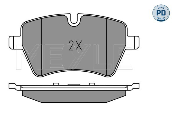 Front MEYLE GERMANY 025 239 8418/PD Brake Pad Set, disc brake for MINI ...
