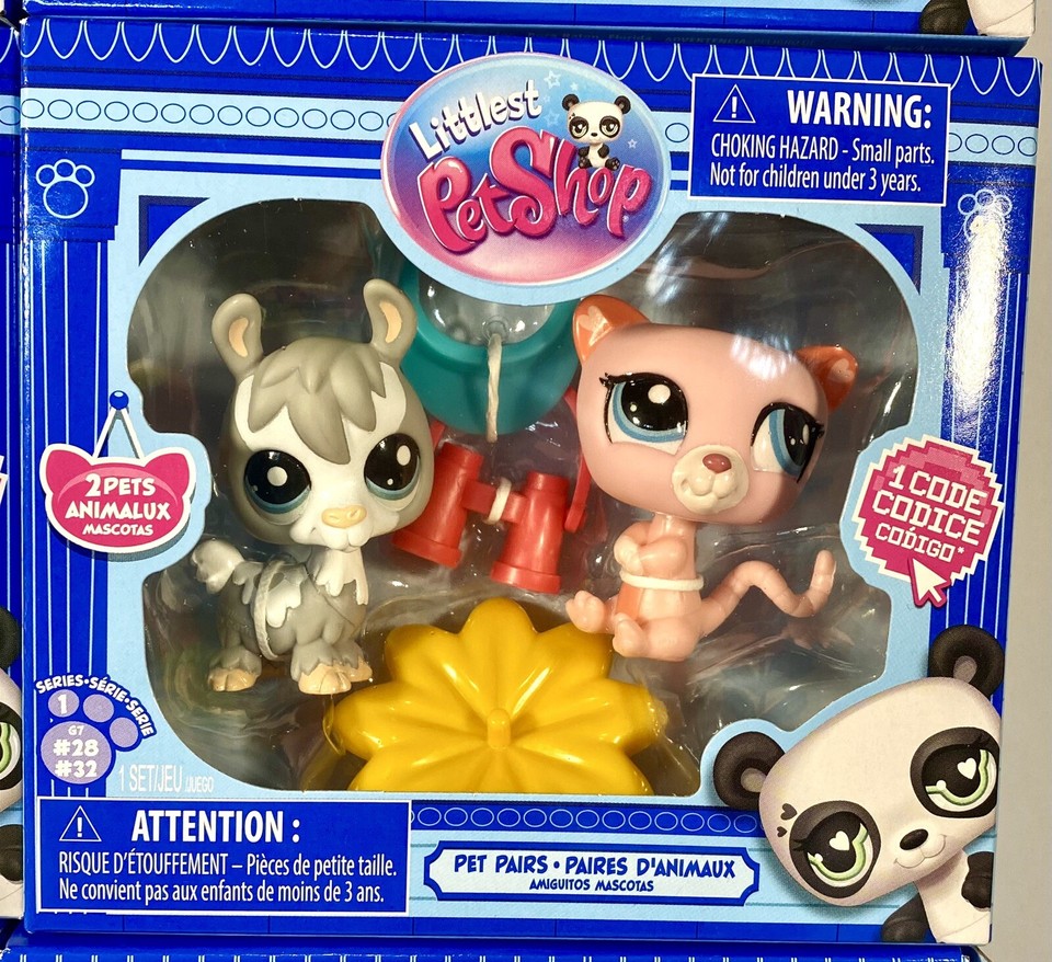 Littlest Pet Shop Pet Pairs Gen 7 Series 1 LPS G7 Figures Complete Set ...