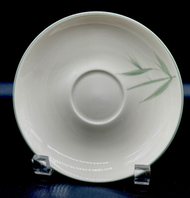 WINFIELD SAUCER Green Bamboo Pattern California Pottery | eBay