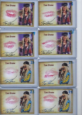 Toni Storm Exclusive Signed & Kissed Trading Card #22 AEW WWE NXT UK ...