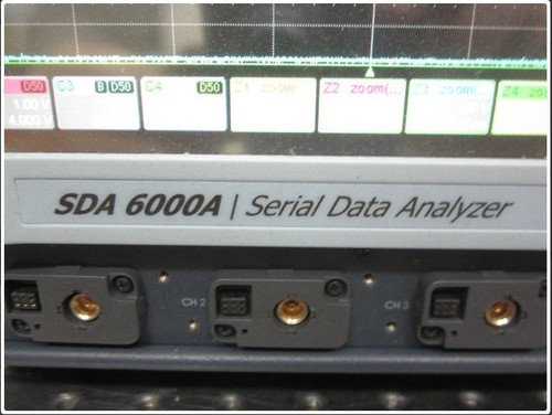 LeCroy SDA-6000A 4 Ch; 6 GHz Serial Data Analyzer - SDA6020 / SDA8620A ...