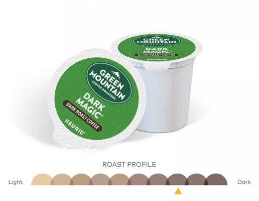 Green Mountain Dark Magic Coffee, Dark Roast, 96 count. Free Shipping ...