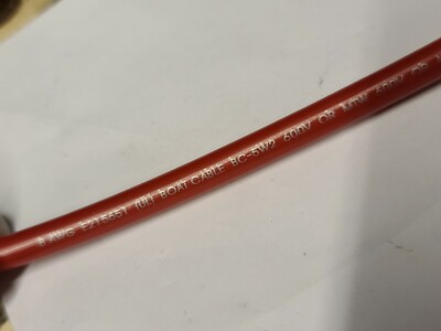 Atlas Wire #8awg 133T Stranded BC-5W2/MTW 600V PVC Hook-up Wire Cable ...